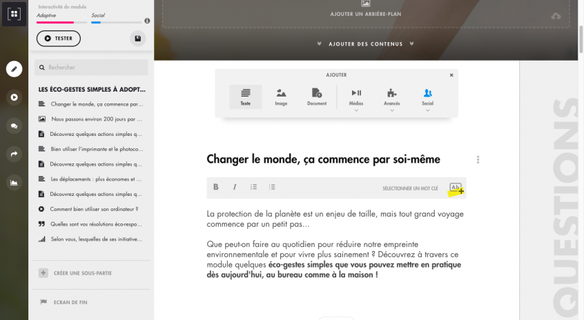 Teach Up : réaliser rapidement des e-learning - Sydologie